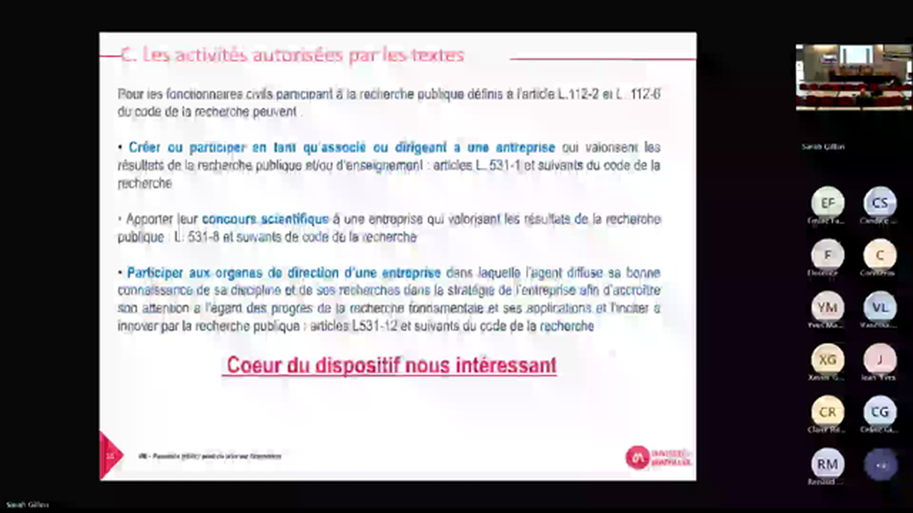 Plateforme vidéo de l'université de Montpellier (Pod) - Webinaire Dipa ...